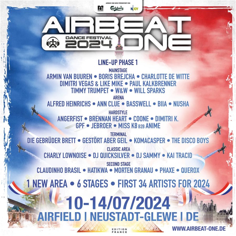 Airbeat One Festival 2024 | 10.- 14. JULY 2024 | Neustadt-Glewe